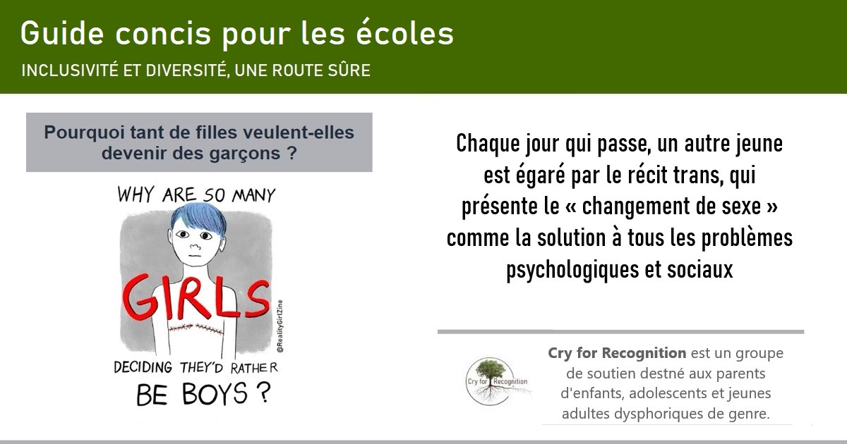Guide concis pour les écoles - CRY FOR RECOGNITION